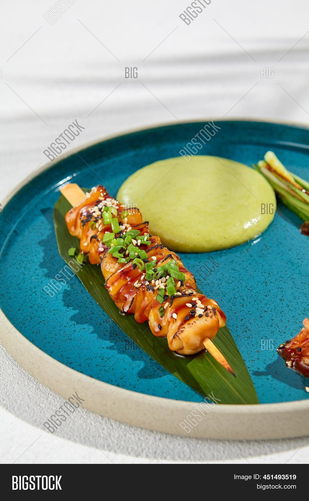 Squid Yakitori Ceramic Image & Photo (Free Trial) | Bigstock