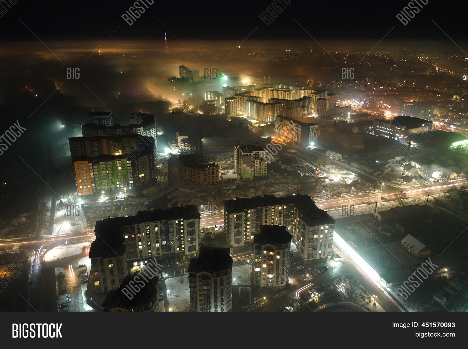 Aerial View High Rise Image & Photo (Free Trial) | Bigstock