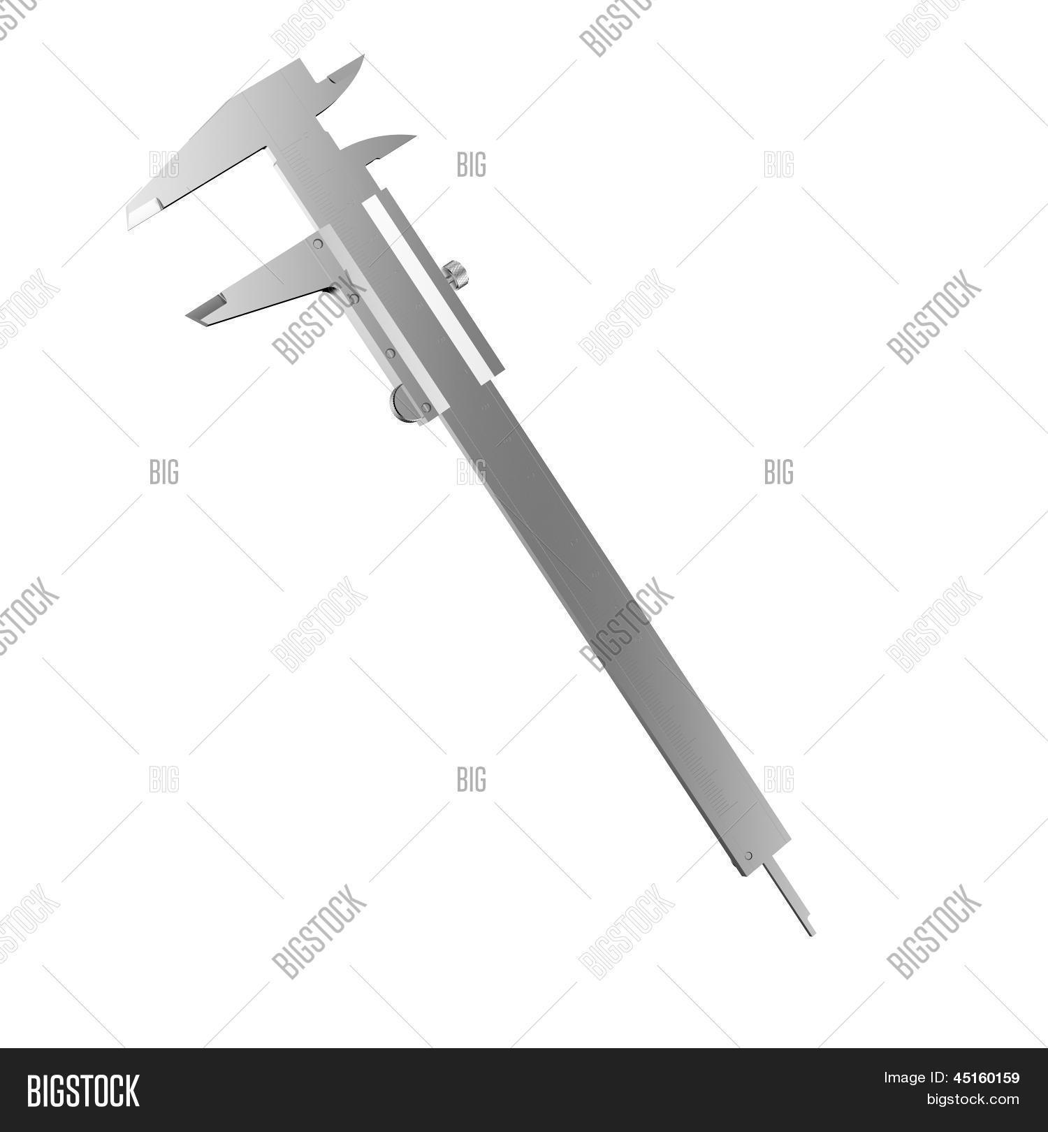 Metal Calipers Image & Photo (Free Trial) | Bigstock