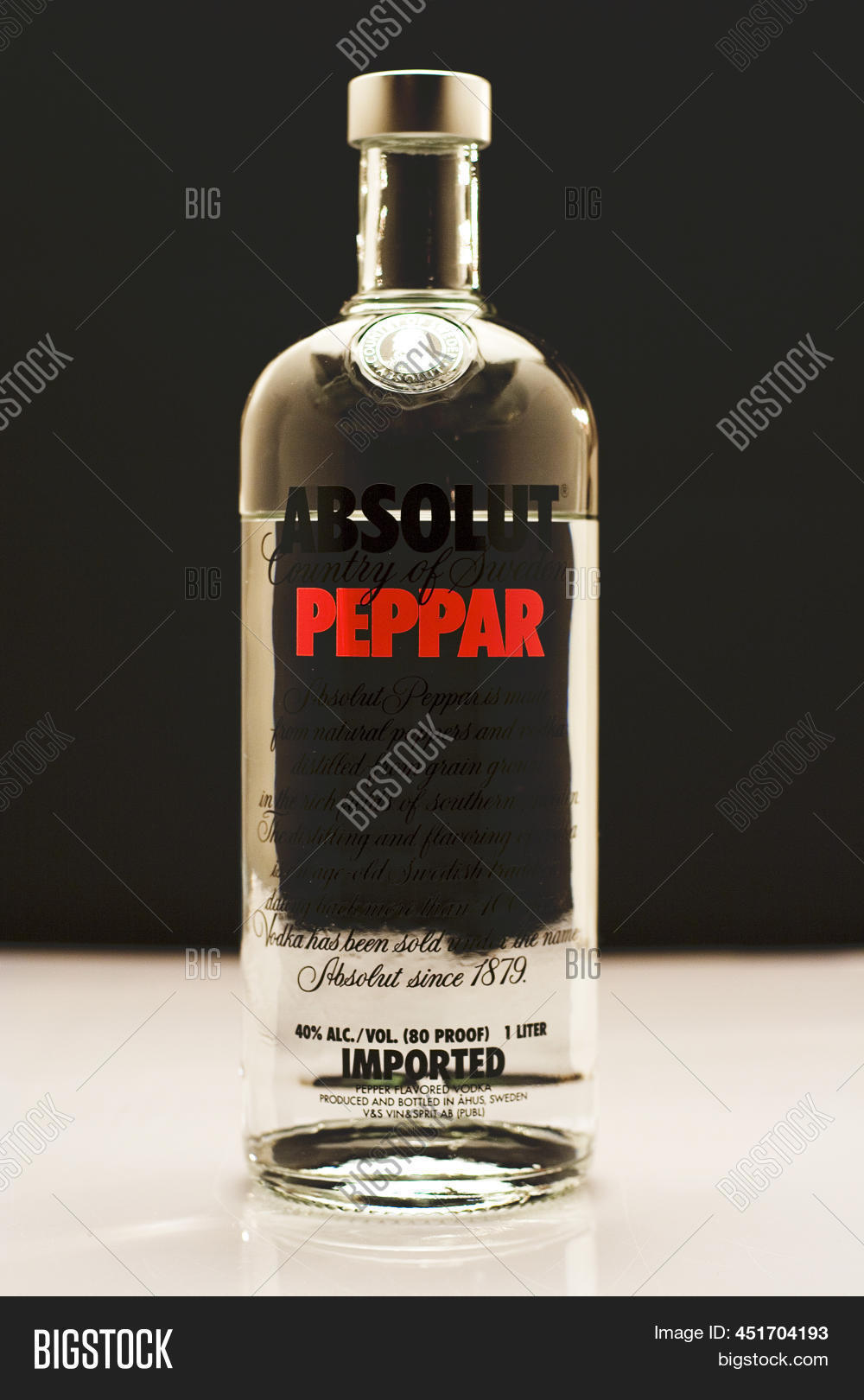 Absolute Vodka Bottle Image & Photo (Free Trial) | Bigstock