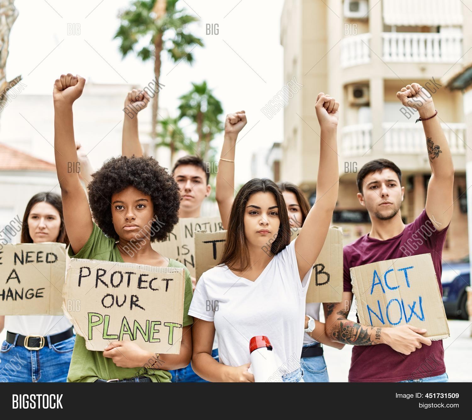 Group Young Activists Image & Photo (Free Trial) | Bigstock