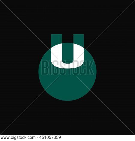 U Bold Letter Mark Vector & Photo (Free Trial) | Bigstock
