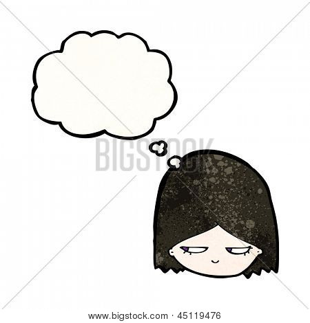 Cartoon Grumpy Girl Image & Photo (Free Trial) | Bigstock