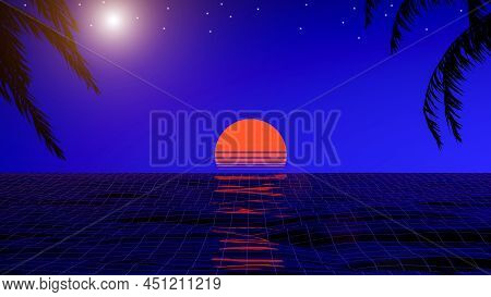3d Tropical Sunset Image & Photo (Free Trial) | Bigstock