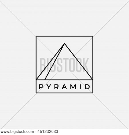 Pyramid Logo Design Vector & Photo (Free Trial) | Bigstock