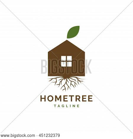House Roots Logo Vector & Photo (Free Trial) | Bigstock