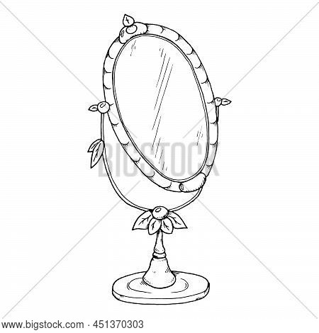 Mirror Sketch. Vector Vector & Photo (Free Trial) | Bigstock