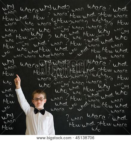 Hand Answer Boy Image & Photo (Free Trial) | Bigstock