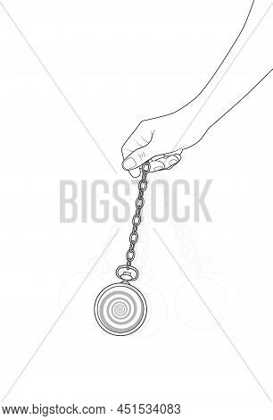 Hypnotic Pocket Watch Vector & Photo (Free Trial) | Bigstock