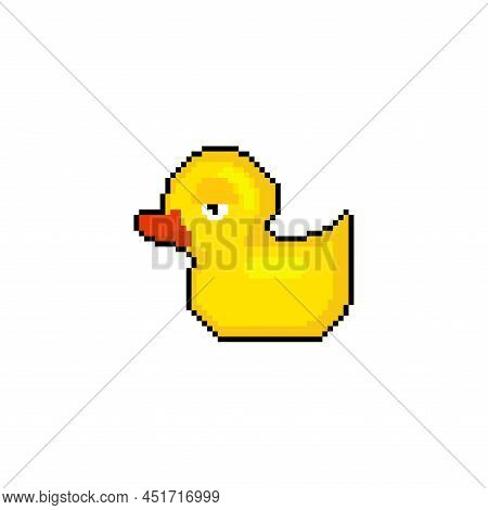 Rubber Duck Pixel Art Vector & Photo (Free Trial) | Bigstock