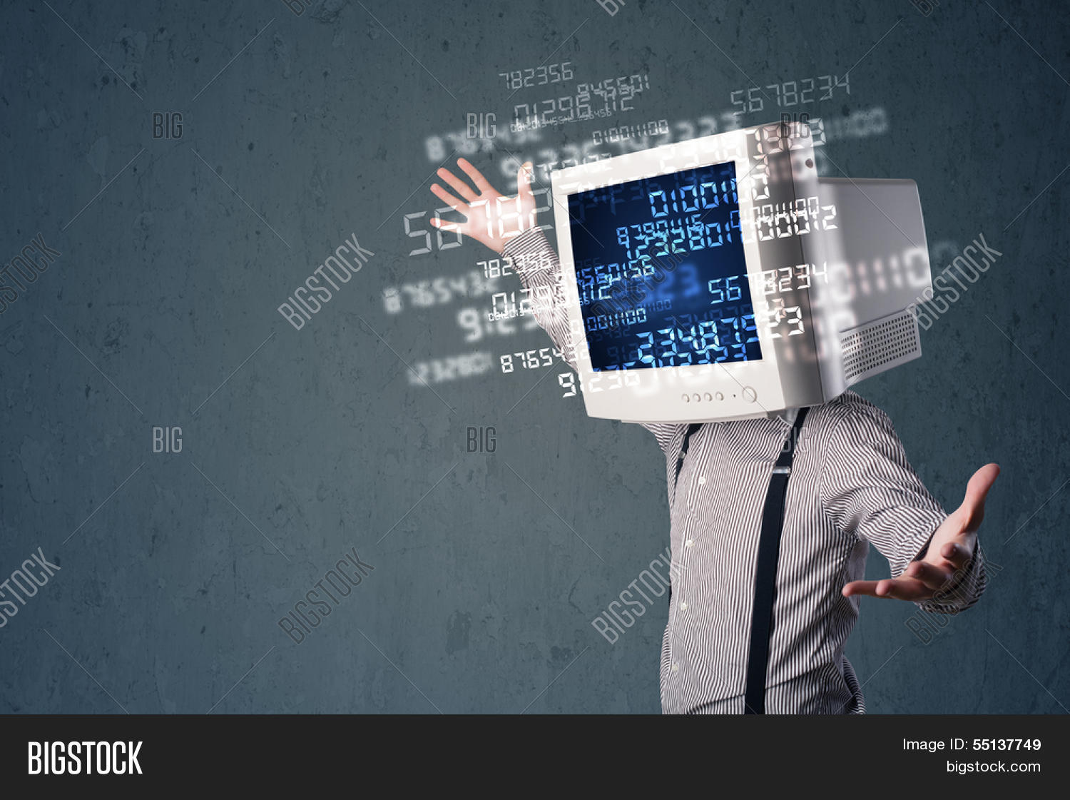 Human Monitor Pc Image & Photo (Free Trial) | Bigstock