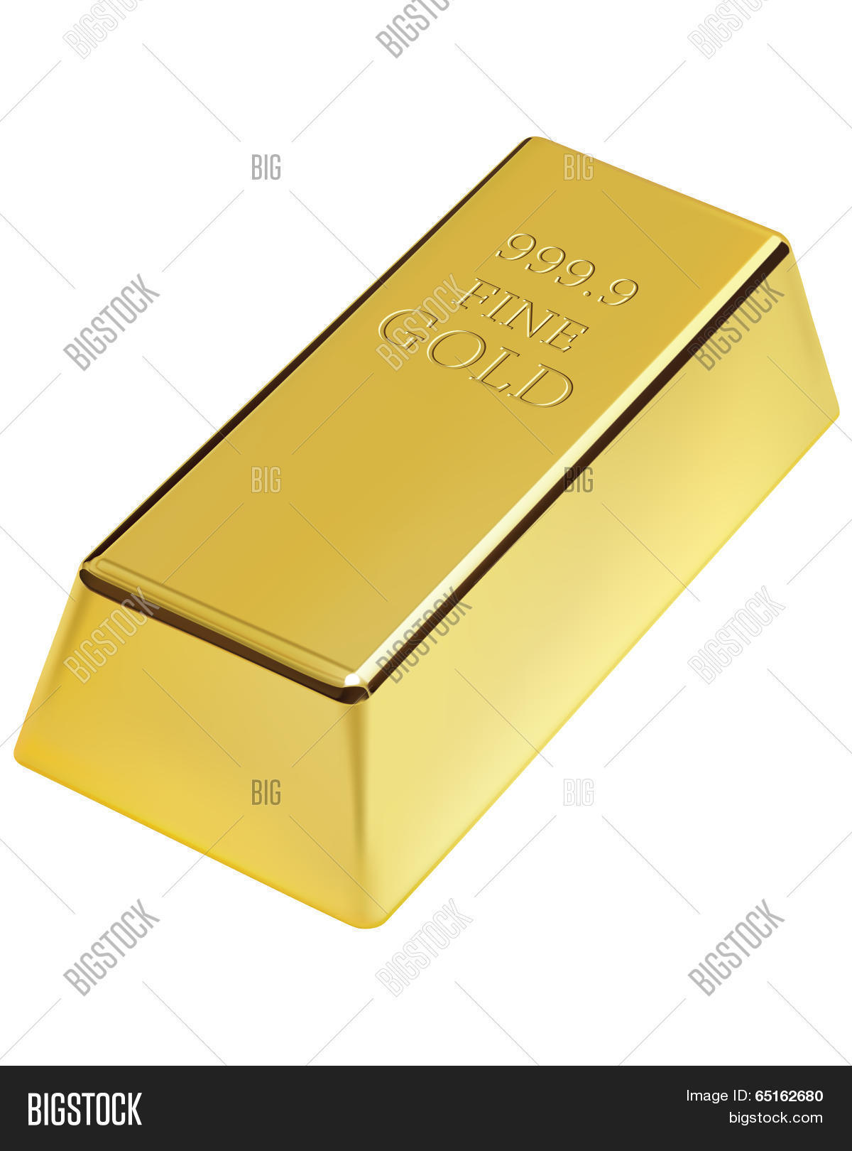 Gold Bar Isolated. Vector & Photo (Free Trial) | Bigstock