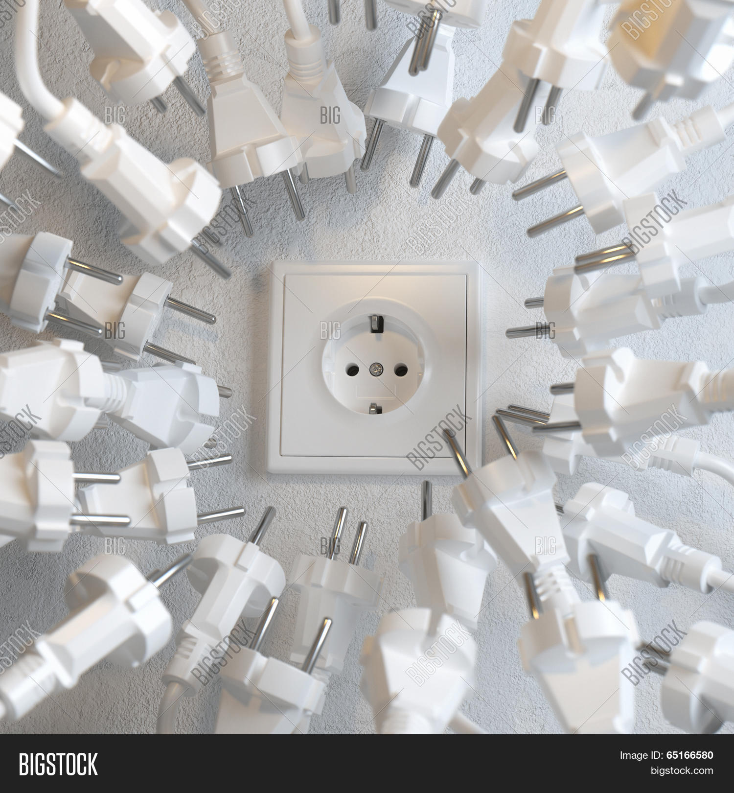 Many Electric Plugs Image & Photo (Free Trial) | Bigstock