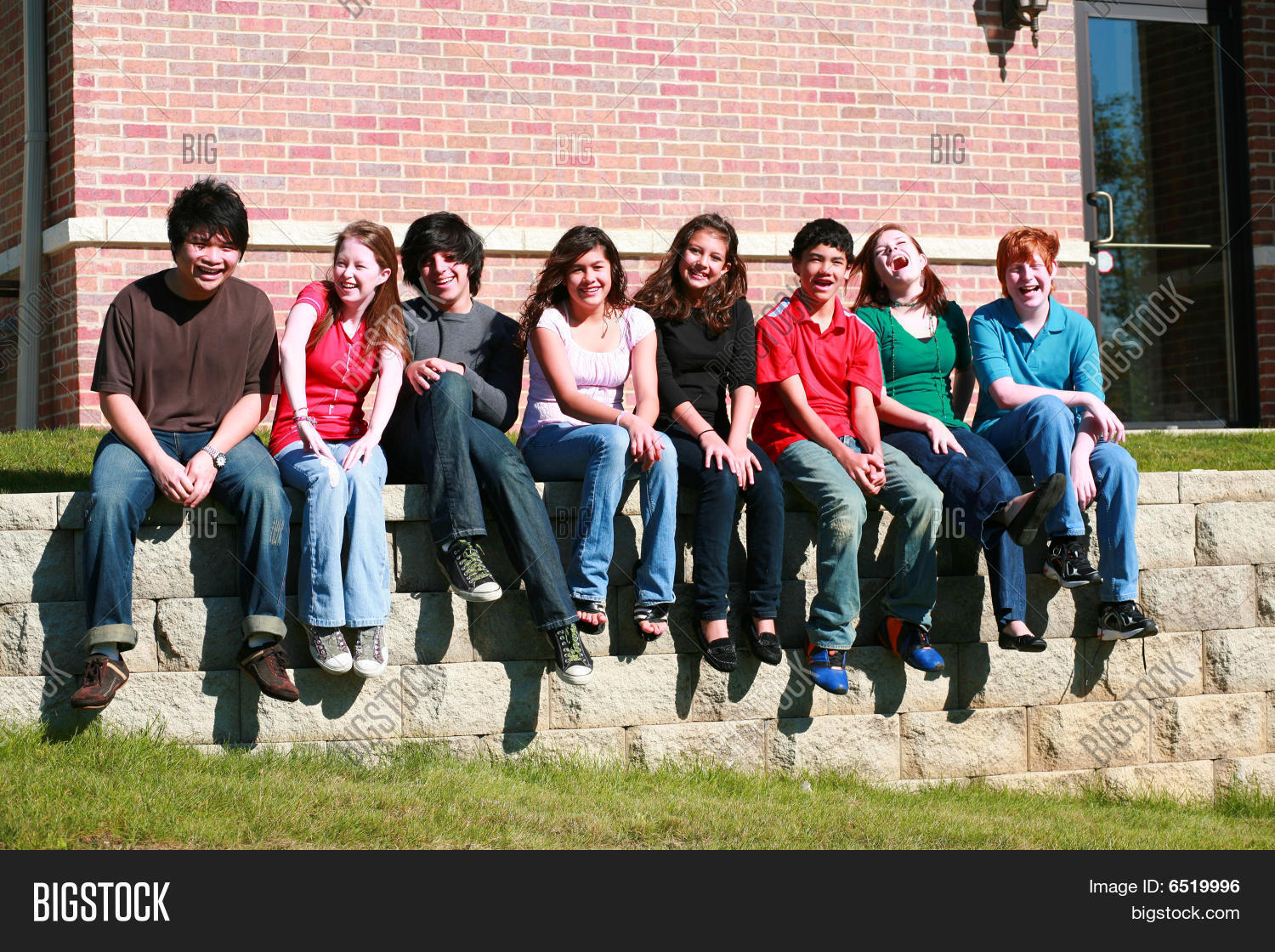 Group Kids Sitting On Image & Photo (Free Trial) | Bigstock