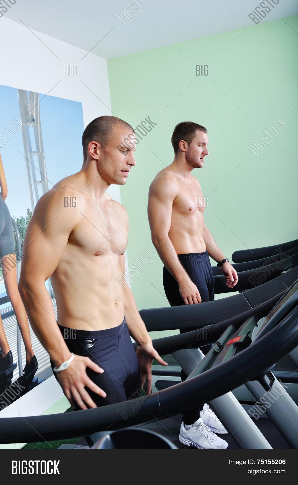 Two Handsome Men Gym Image & Photo (Free Trial) | Bigstock