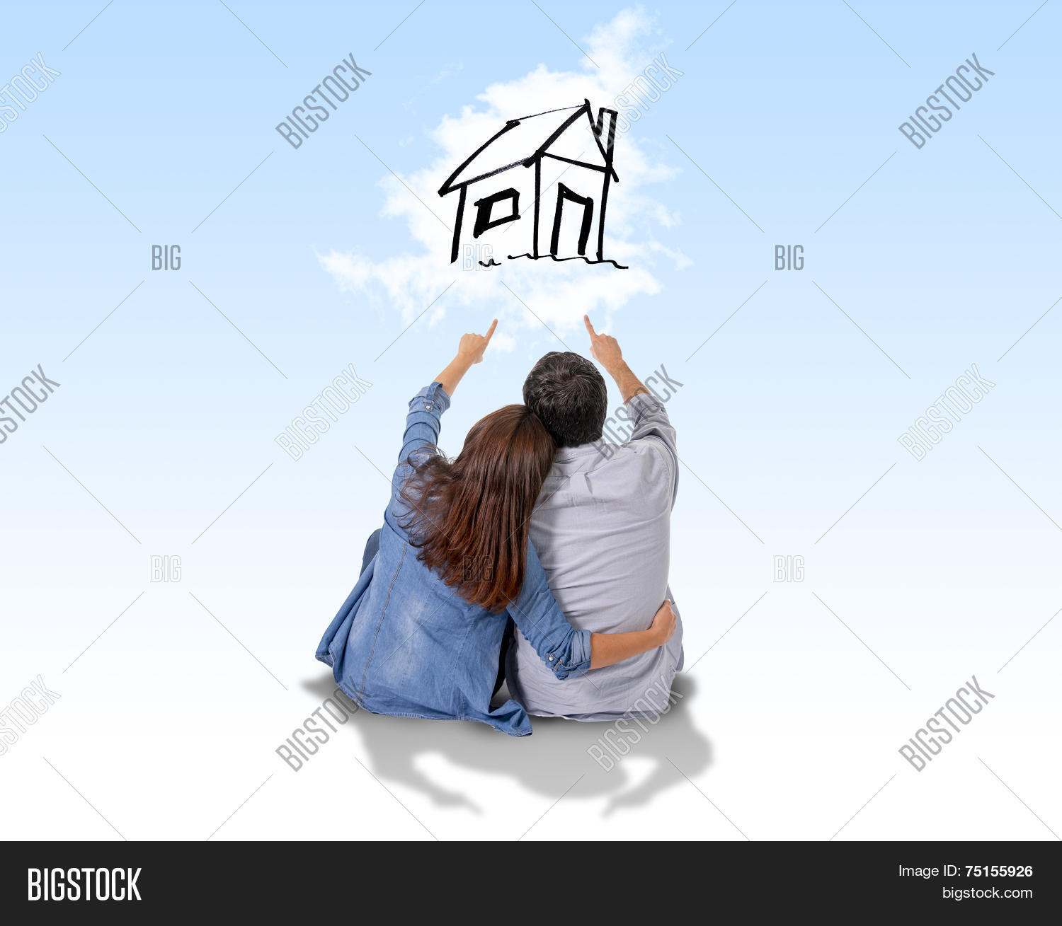 Young Couple Dreaming Image & Photo (Free Trial) | Bigstock