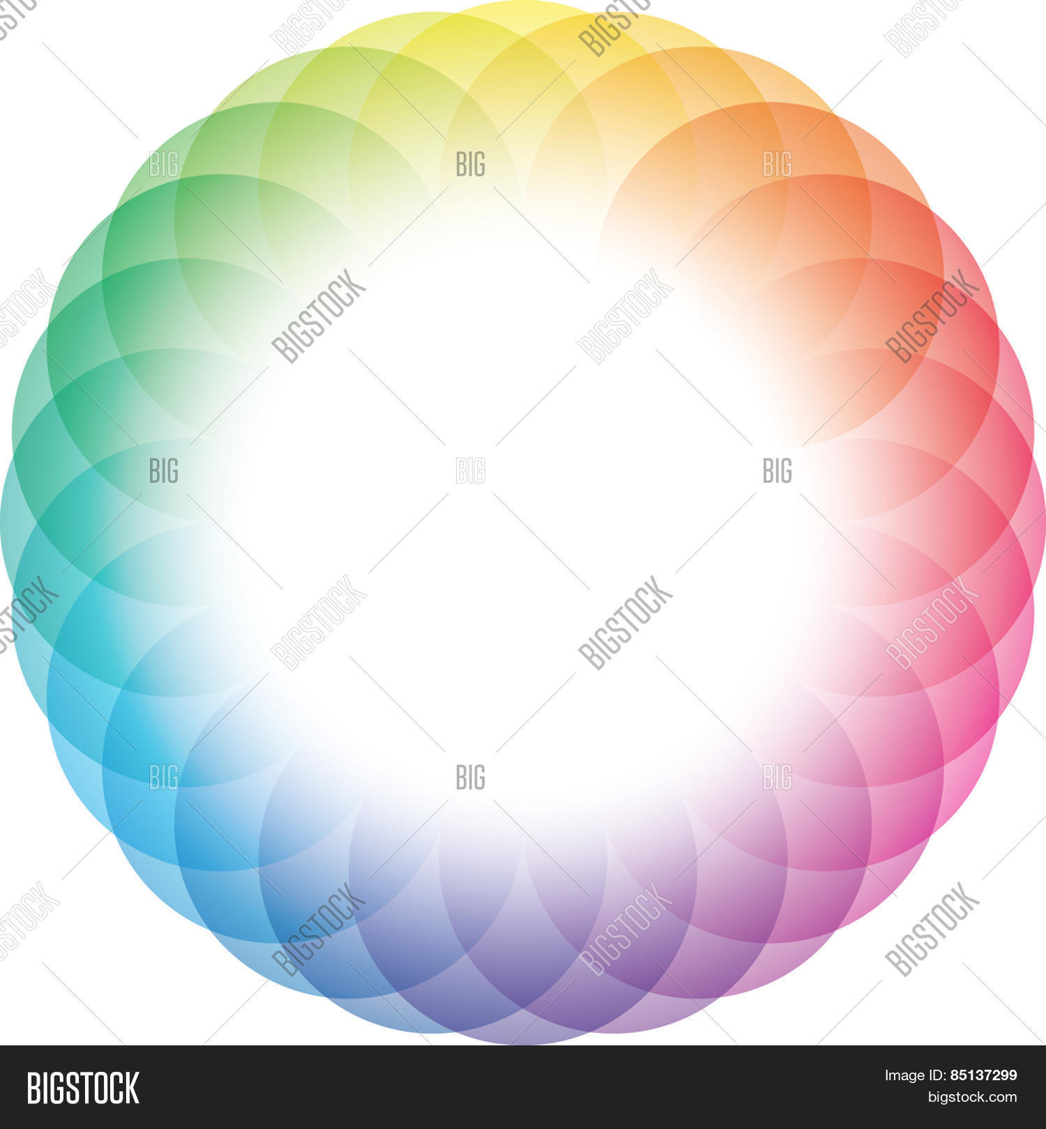 Color Wheel Frame Vector & Photo (Free Trial) | Bigstock