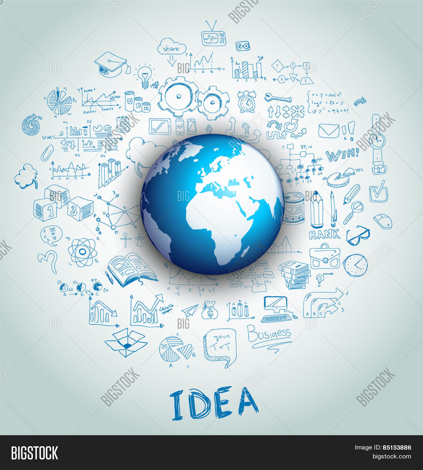 Idea Concept Layout Vector & Photo (Free Trial) | Bigstock