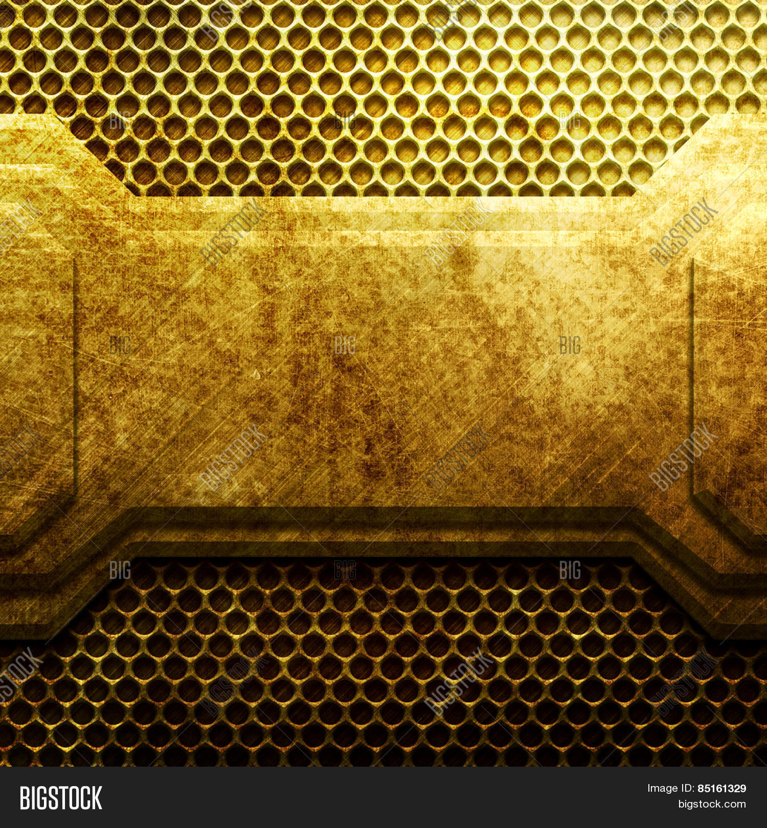 Golden Metal Texture Image & Photo (Free Trial) | Bigstock