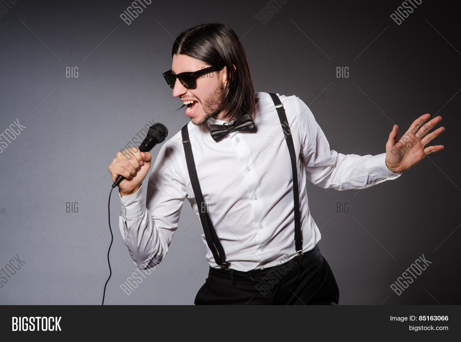 Funny Singer Image & Photo (Free Trial) | Bigstock