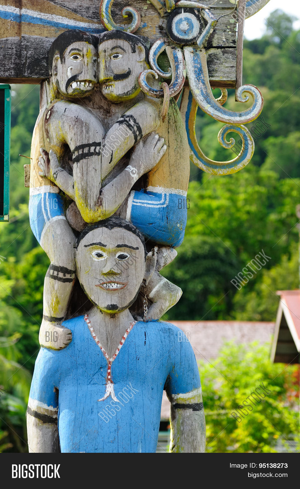 Traditional Dayak Image & Photo (Free Trial) | Bigstock