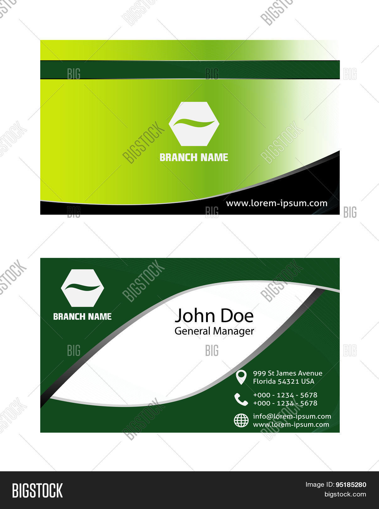 Abstract Green Vector & Photo (Free Trial) | Bigstock