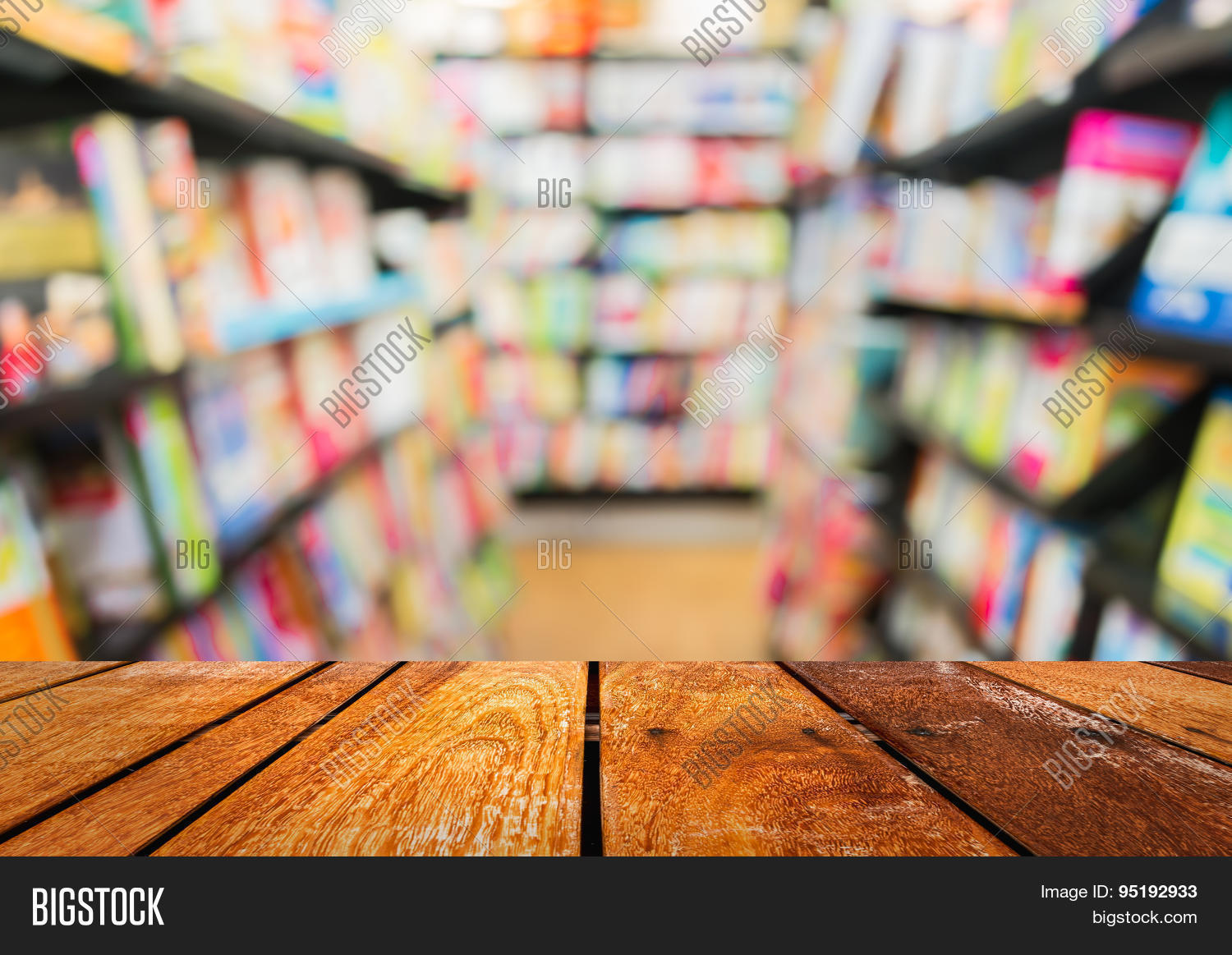Blur Image Book Store Image & Photo (Free Trial) | Bigstock
