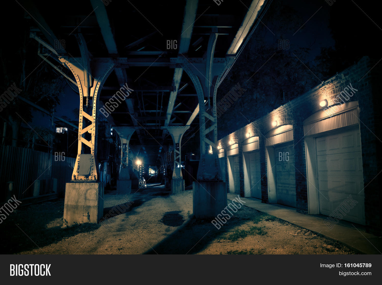 Dark Urban Downtown Image & Photo (Free Trial) | Bigstock