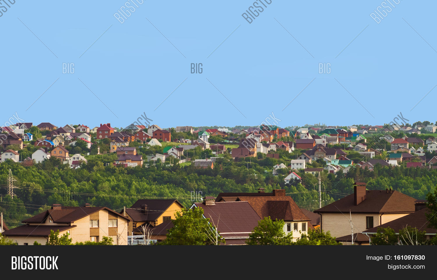 Suburban Skyline. Image & Photo (Free Trial) | Bigstock