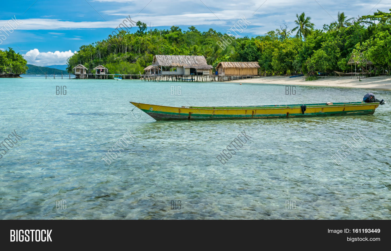 Papua Local Boat, Image & Photo (Free Trial) | Bigstock