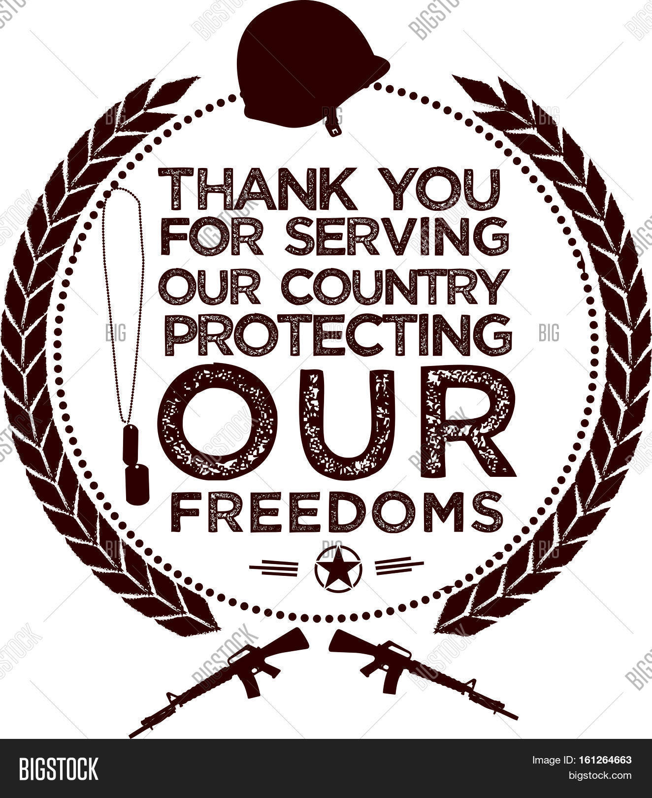 Thank You Serving Our Vector & Photo (Free Trial) | Bigstock