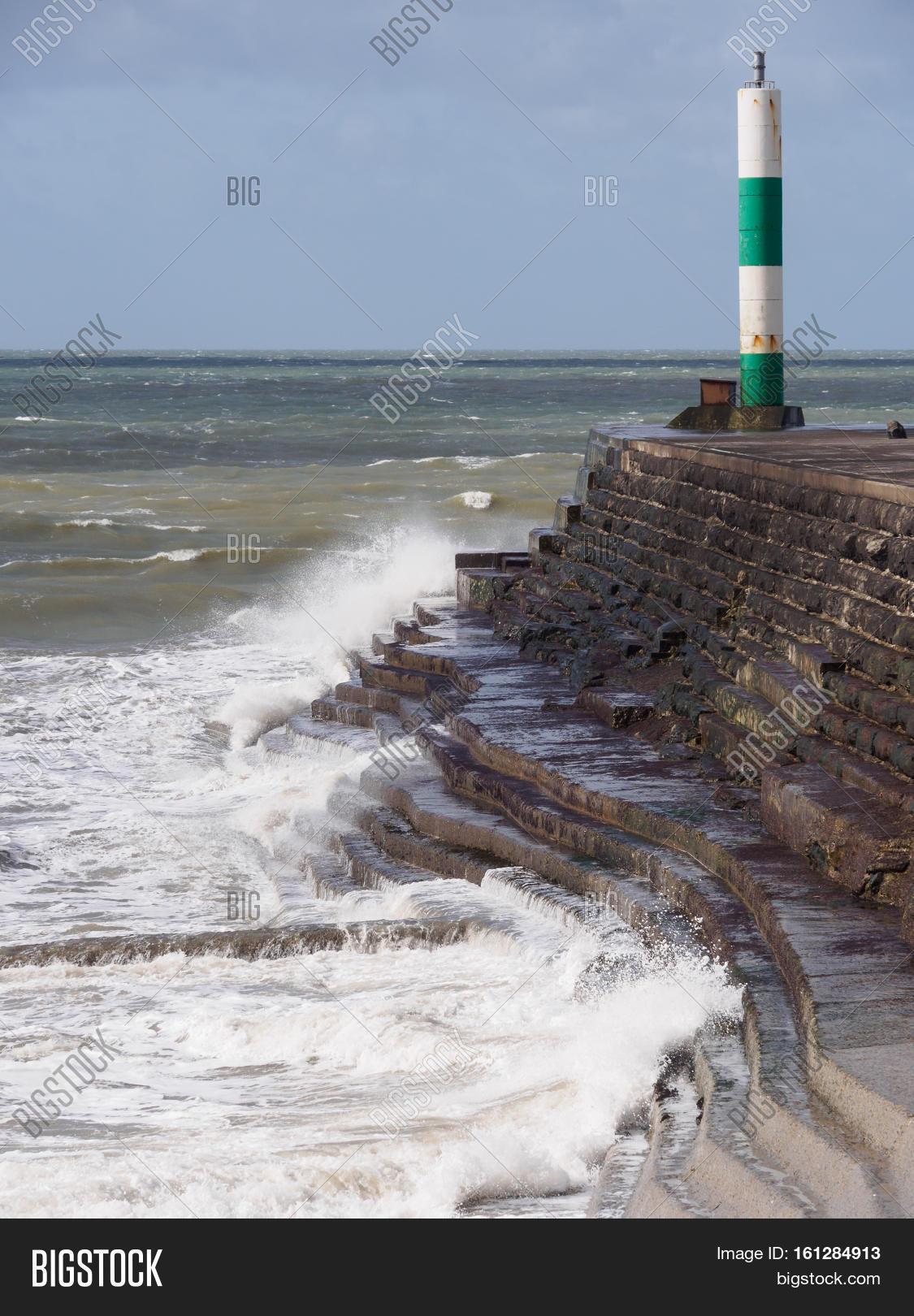 Choppy Waves Breaking Image & Photo (Free Trial) | Bigstock