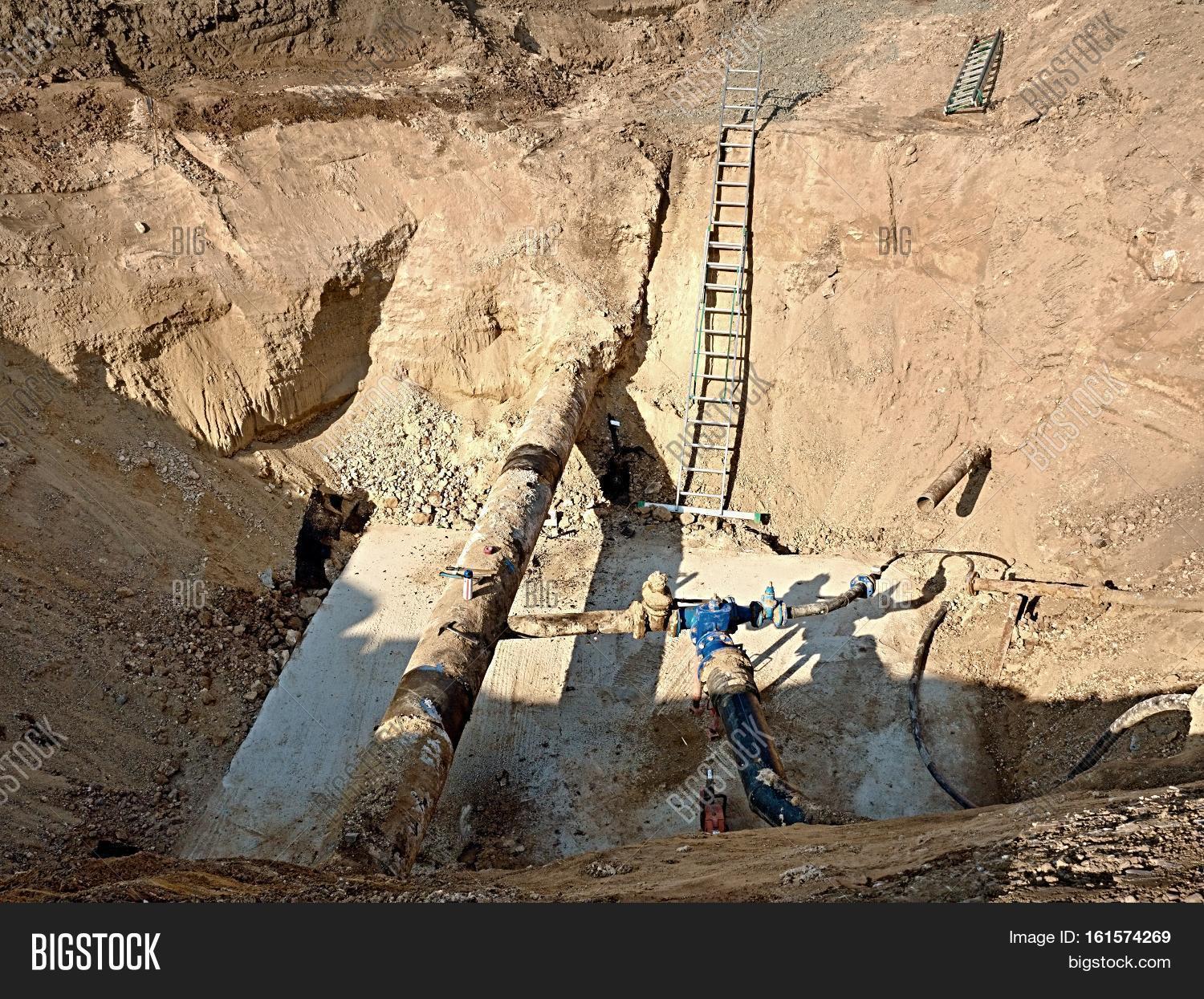 Excavation Pit. Old Image & Photo (Free Trial) | Bigstock