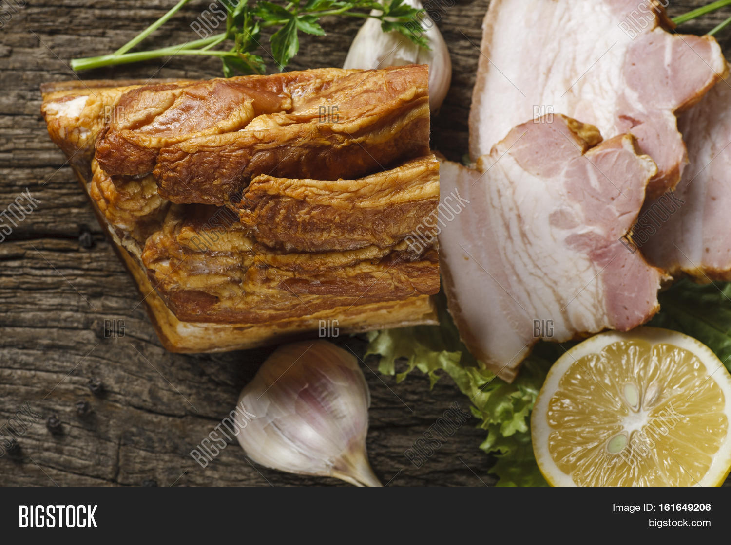 Smoked Meat On Old Image & Photo (Free Trial) | Bigstock