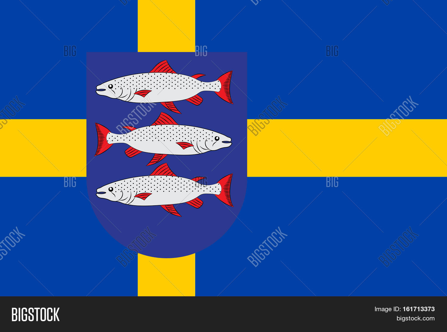 Flag Angermanland Image & Photo (Free Trial) | Bigstock