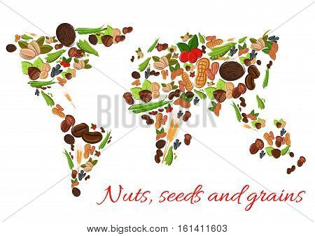 World Map Poster Vector & Photo (Free Trial) | Bigstock