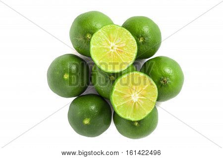Green Lemon Isolated Image & Photo (Free Trial) | Bigstock