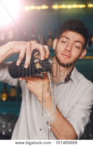 Young Handsome Barman Image & Photo (Free Trial) | Bigstock