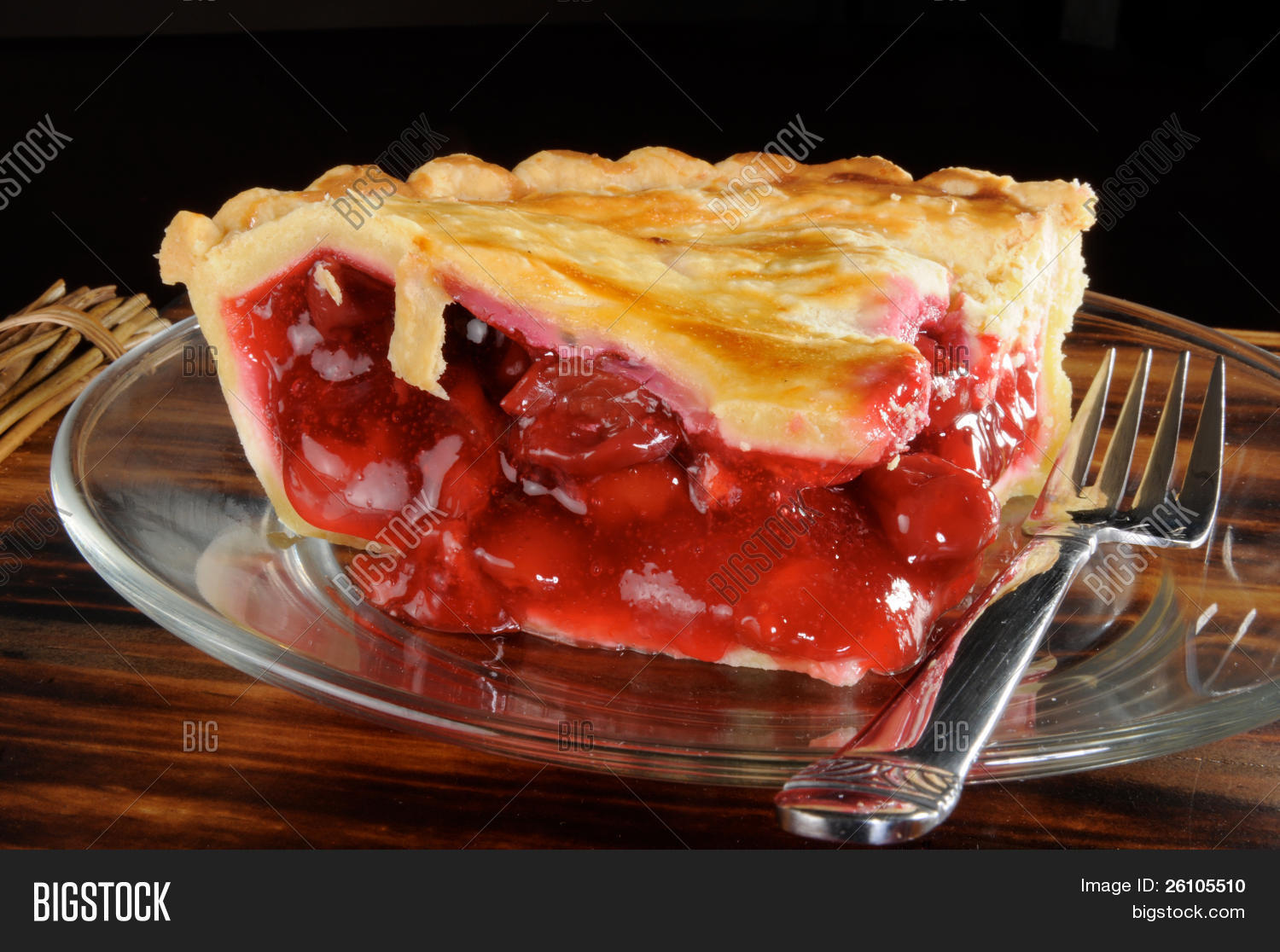 Cherry Pie Image & Photo (Free Trial) | Bigstock