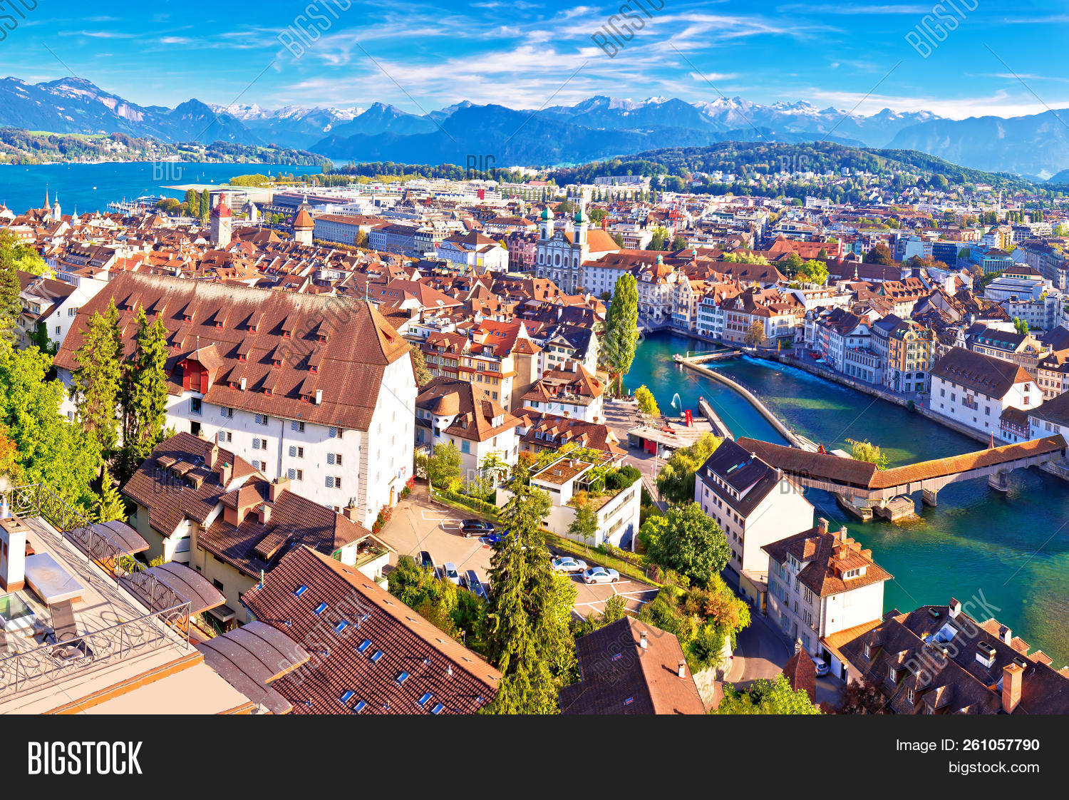 City Luzern Panoramic Image & Photo (Free Trial) | Bigstock
