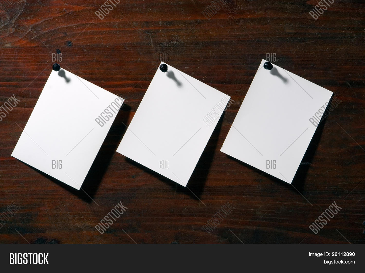 White Paper Pin Grunge Image & Photo (Free Trial) | Bigstock