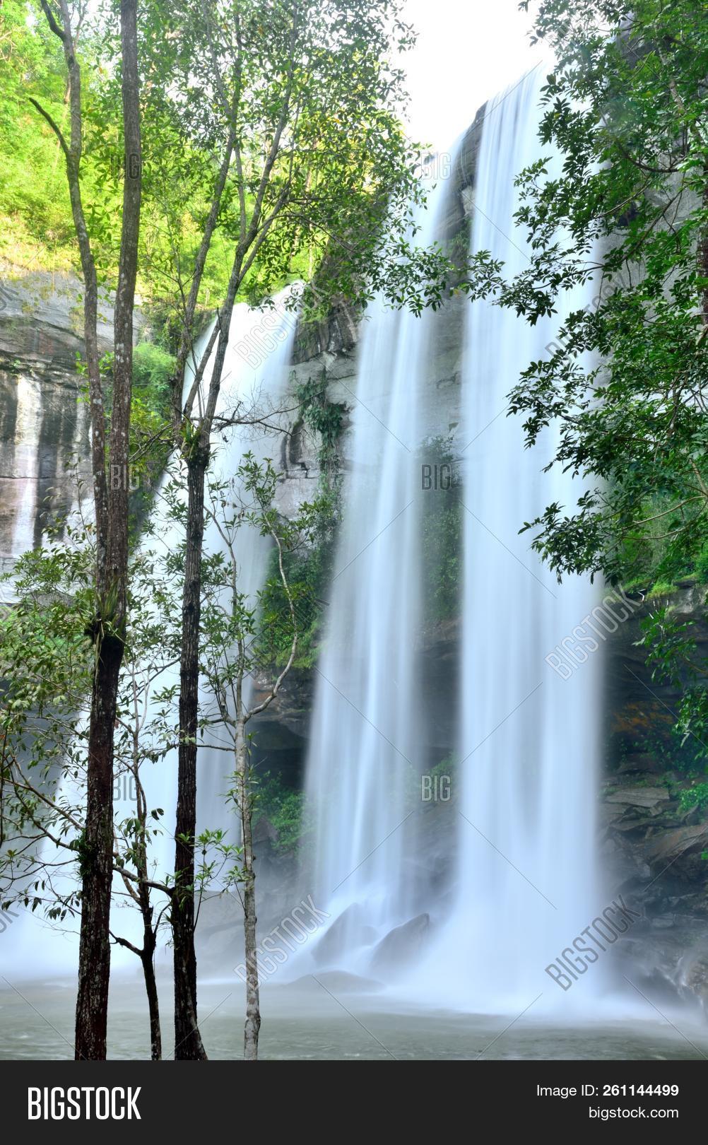 Huai Luang Waterfall Image & Photo (Free Trial) | Bigstock