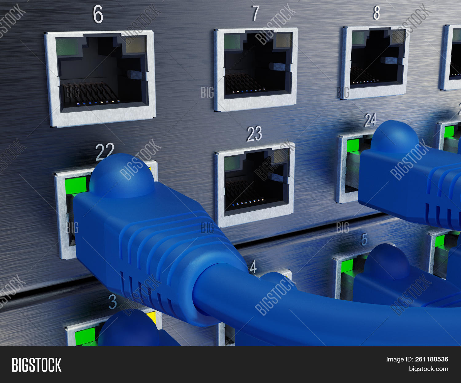 Network Server Panel, Image & Photo (Free Trial) | Bigstock