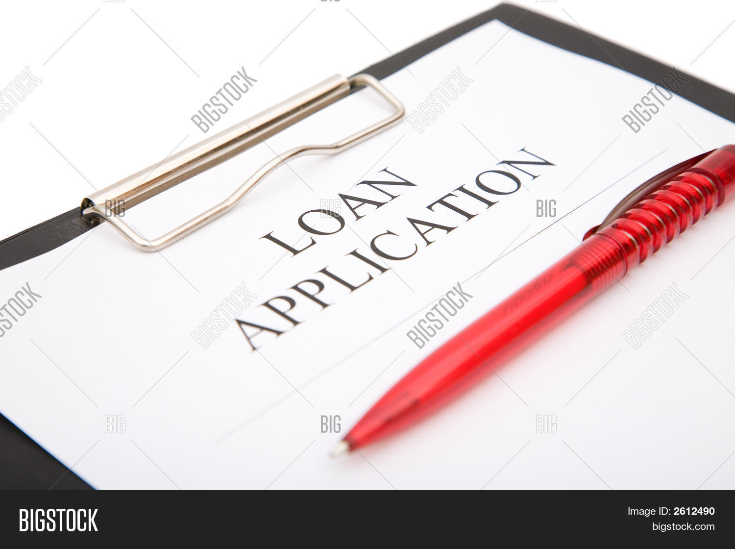 Loan Application Image & Photo (Free Trial) | Bigstock