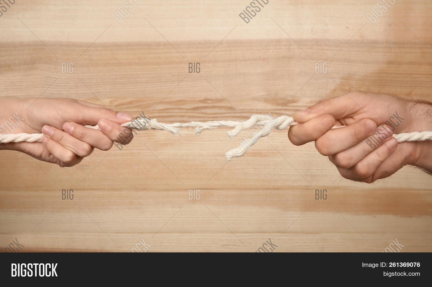 Man Woman Pulling Image & Photo (Free Trial) | Bigstock