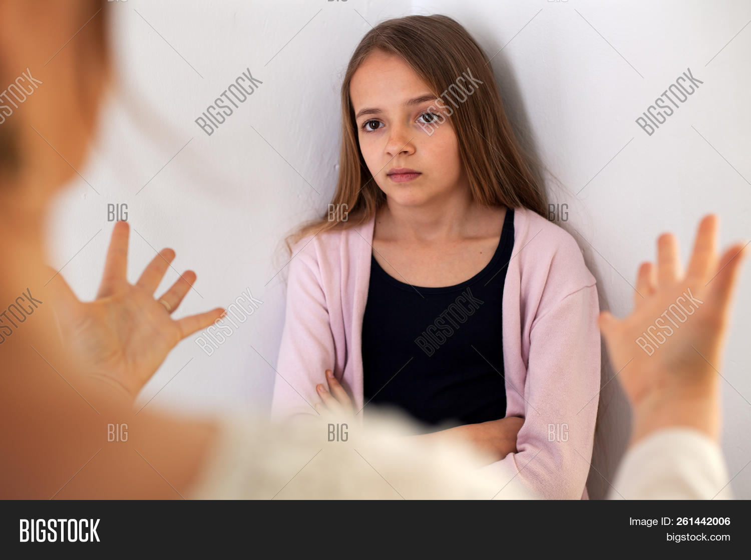 Woman Lecturing Her Image & Photo (Free Trial) | Bigstock