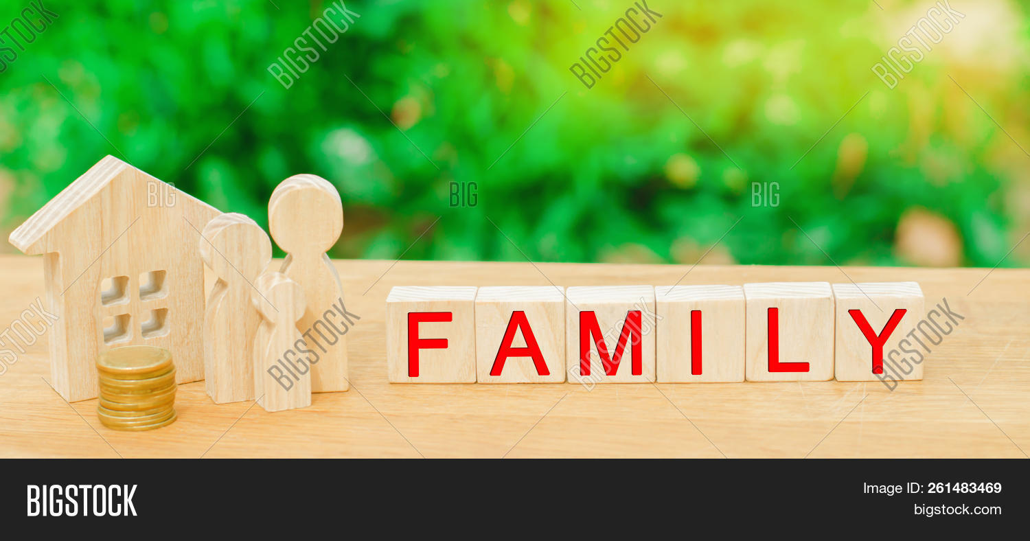 Family Money Standing Image & Photo (Free Trial) | Bigstock