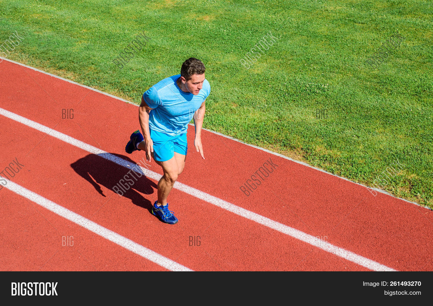 Man Athlete Run Image & Photo (Free Trial) | Bigstock