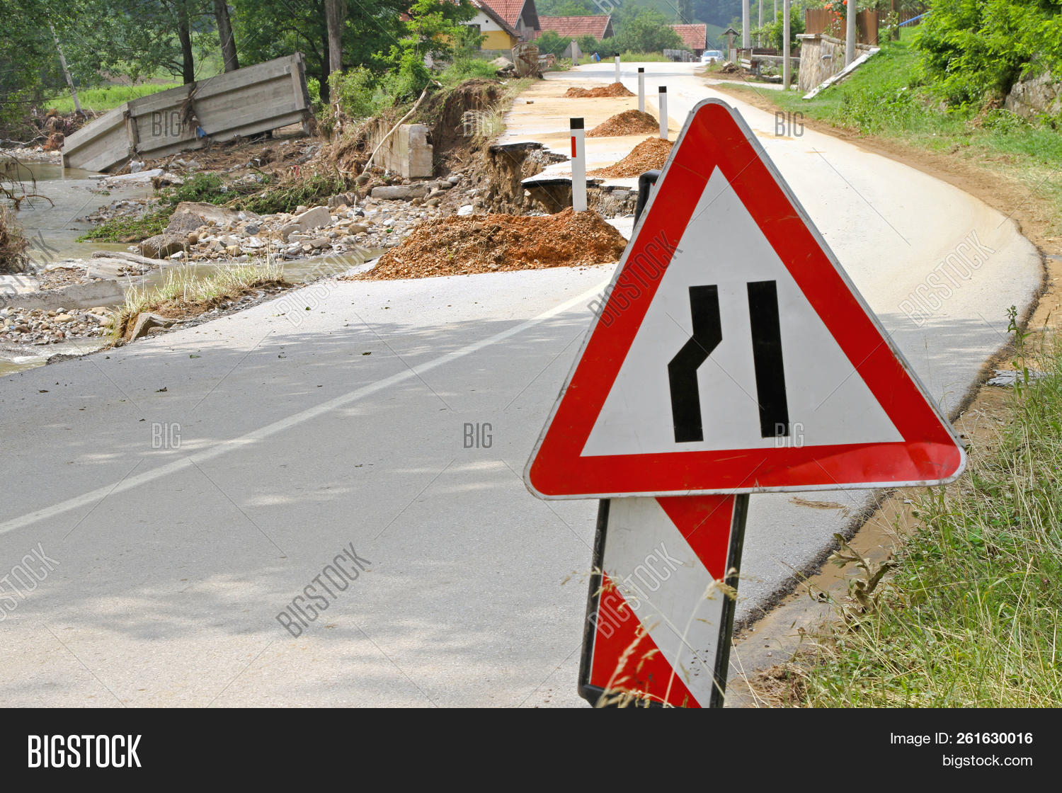 Damaged Road After Image & Photo (Free Trial) | Bigstock