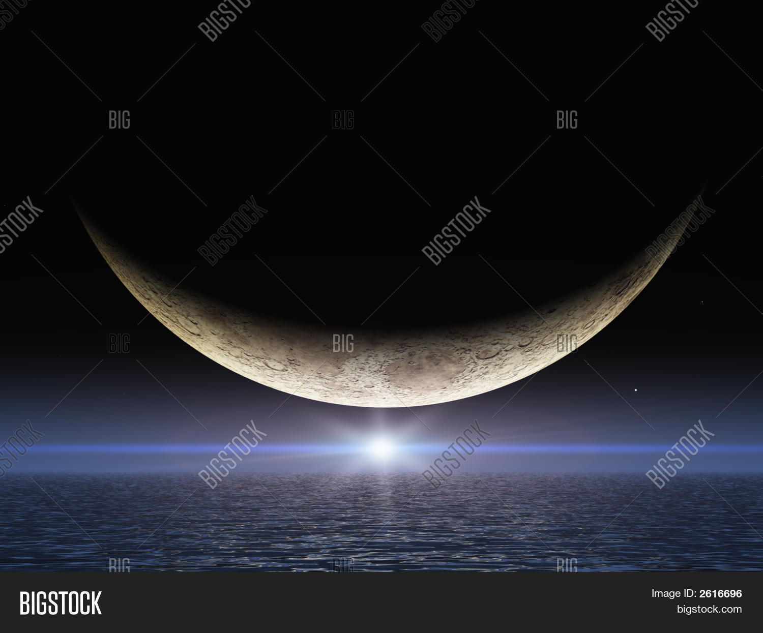 Bright Star Smile Moon Image & Photo (Free Trial) | Bigstock